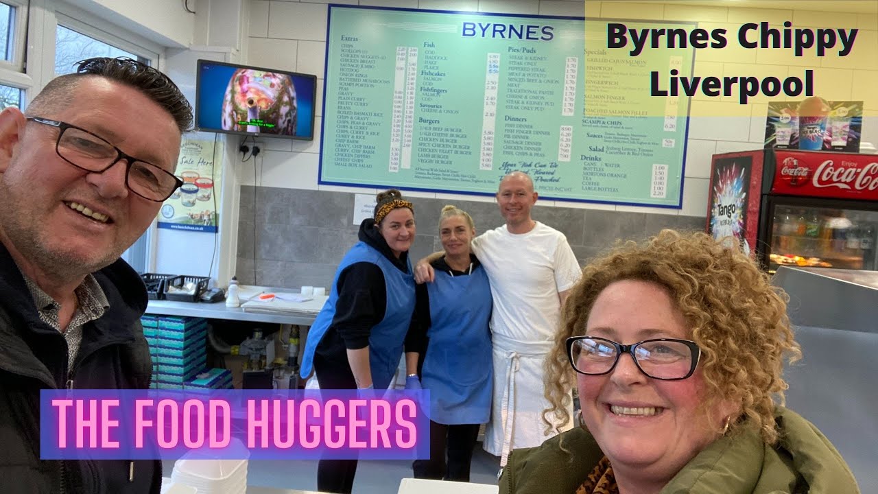 Byrnes Chippy The Best in Liverpool, Fish & Chips Fishcake & Cheese ...