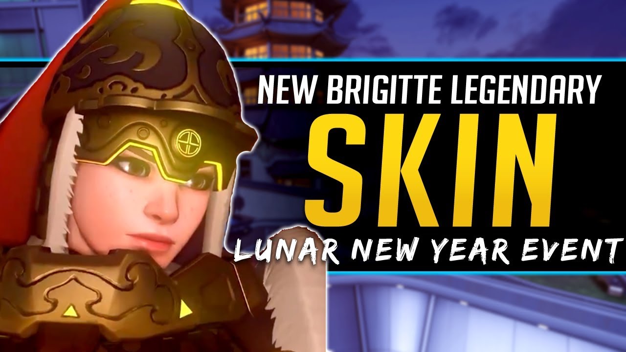 Overwatch NEW Legendary Skin Brigitte - General Britannte - Lunar New ...