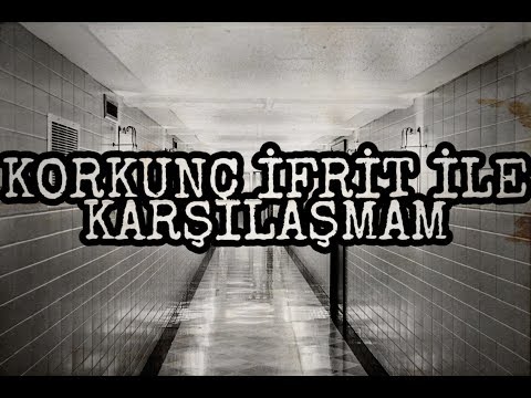İFRİT İLE KARŞILAŞMAM - TAKİPÇİ HİKAYESİ (CİN KORKU HİKAYESİ)