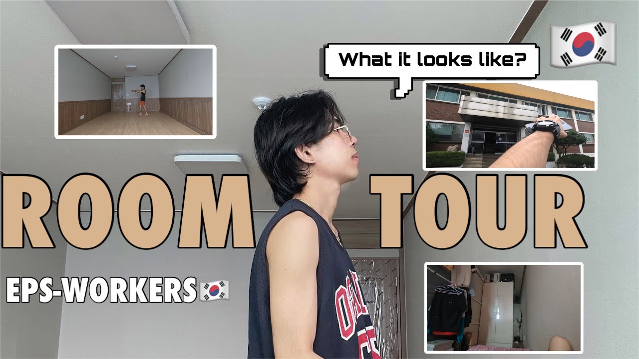 ROOM TOUR l EPS WORKERS in SOUTH KOREA🇰🇷🏠 + cleaning day🧹 - YouTube