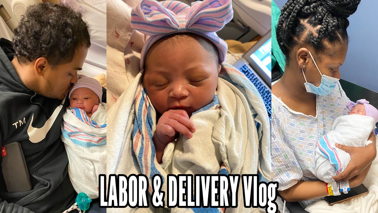 REAL Labor & Delivery Vlog 2020 During A Pandemic ** FIRST TIME MOM ...