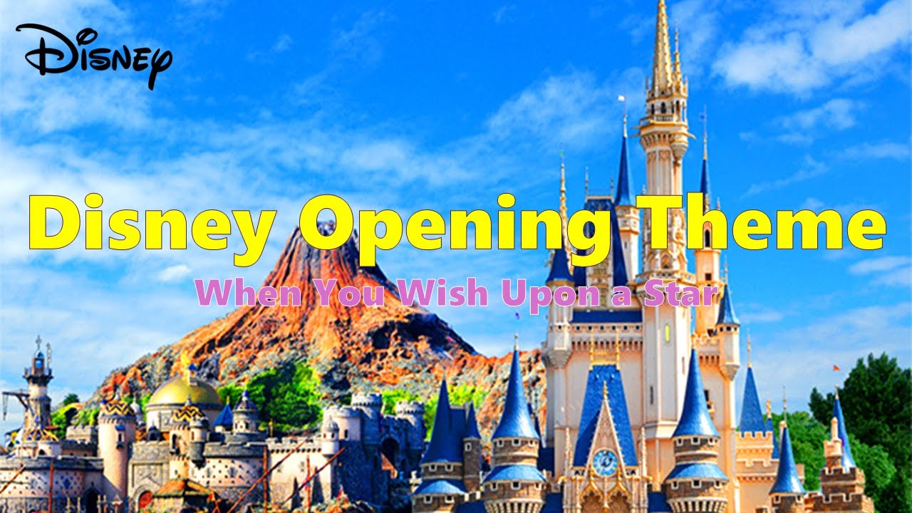 【Disney Opening Theme】 ~When You Wish Upon a Star~ 星に願いを - YouTube