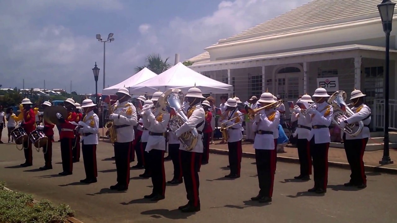 The Royal Bermuda Regiment Band at the Rubber Duck Derby - YouTube