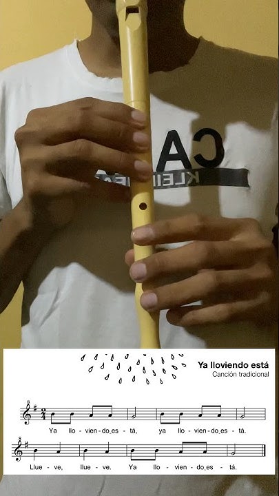 Ya lloviendo está - Flauta Dulce - YouTube