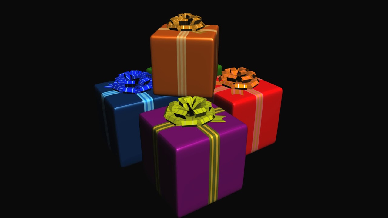 Gift Boxes - Copyright Free Stock Footage Clip - YouTube