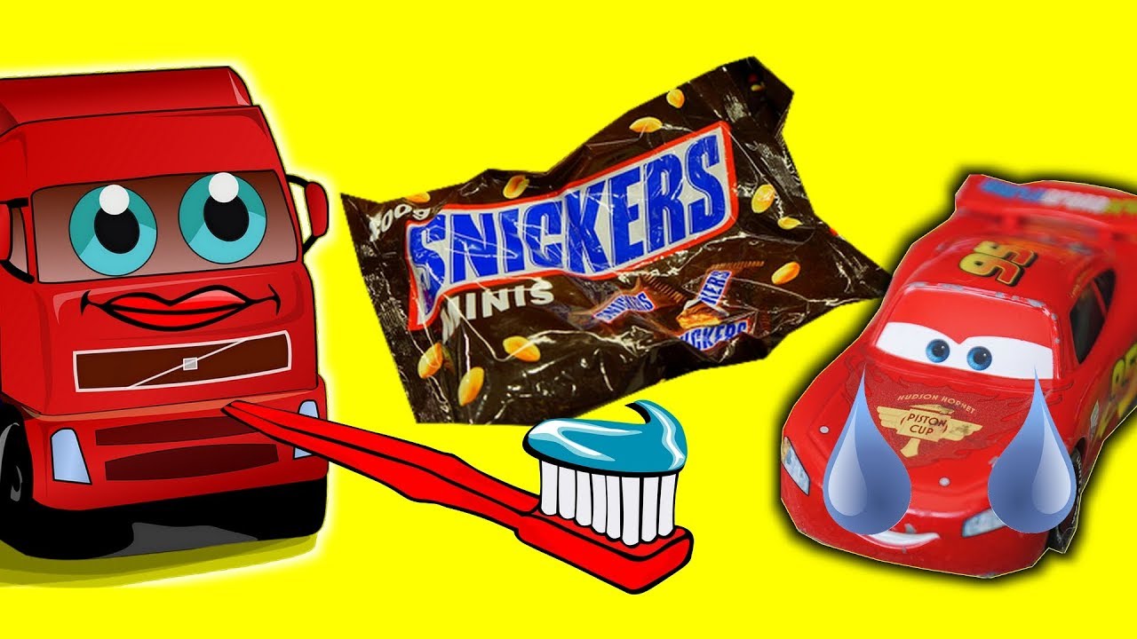 Lightning McQueen Baby Crying Mack Truck Disney Cars Kids Mcqueen ...