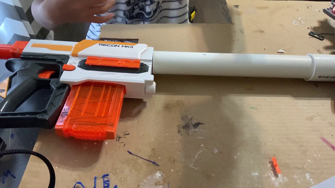 Nerf Recon Pump Kit Build Part 1 - YouTube