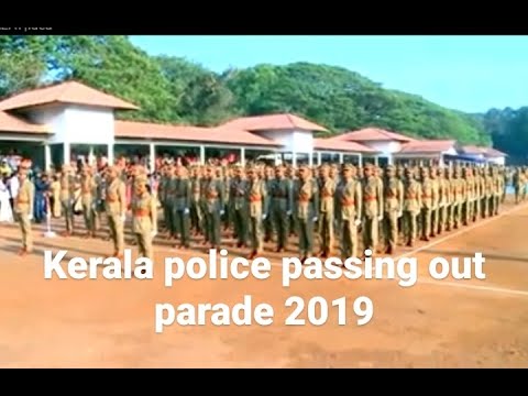 Kerala police passing out parade at Malappuram Kozhichena RRRF camp ...