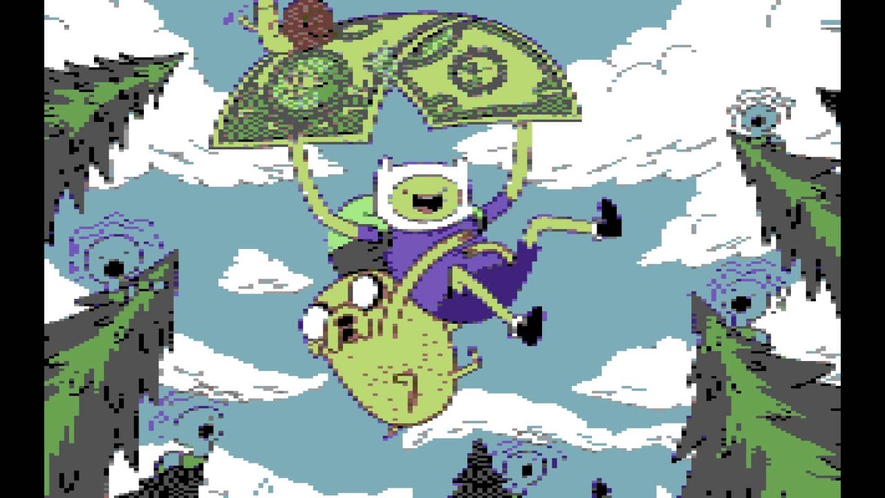 8-Bit Adventure Time/Bacon Pancakes - YouTube