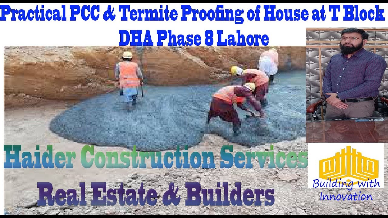 Practical PCC & Termite Proofing of House | Termite Proofing | PCC ...