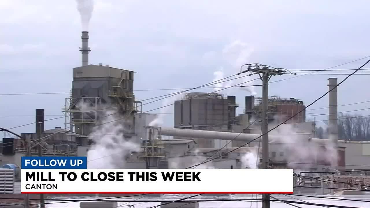 Canton Mill to shut down this week - YouTube