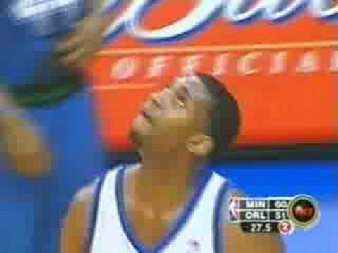 T-Mac Dunk vs Timverwolves (Magic) - YouTube