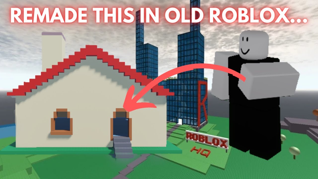 I Built a game in OLD ROBLOX… | Retro Studio - YouTube