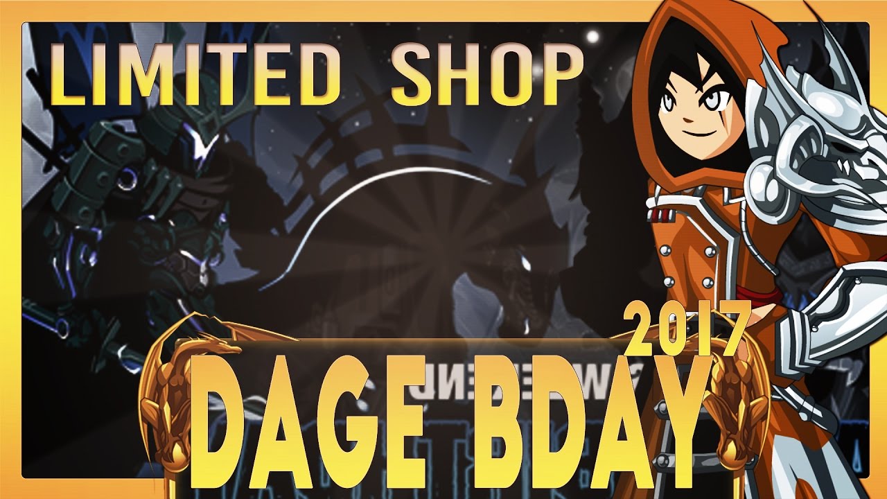 =AQW= Dage The Evil 2017 Birthday Shop [Commentary + Review] - YouTube