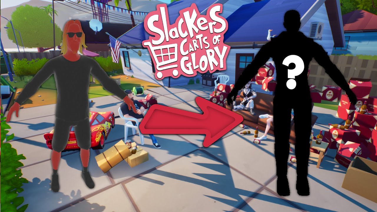 How To Make Custom Charactes For Slackers Carts Of Glory - YouTube