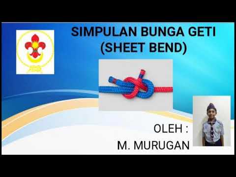 BUNGA GETI / SHEET BEND - YouTube