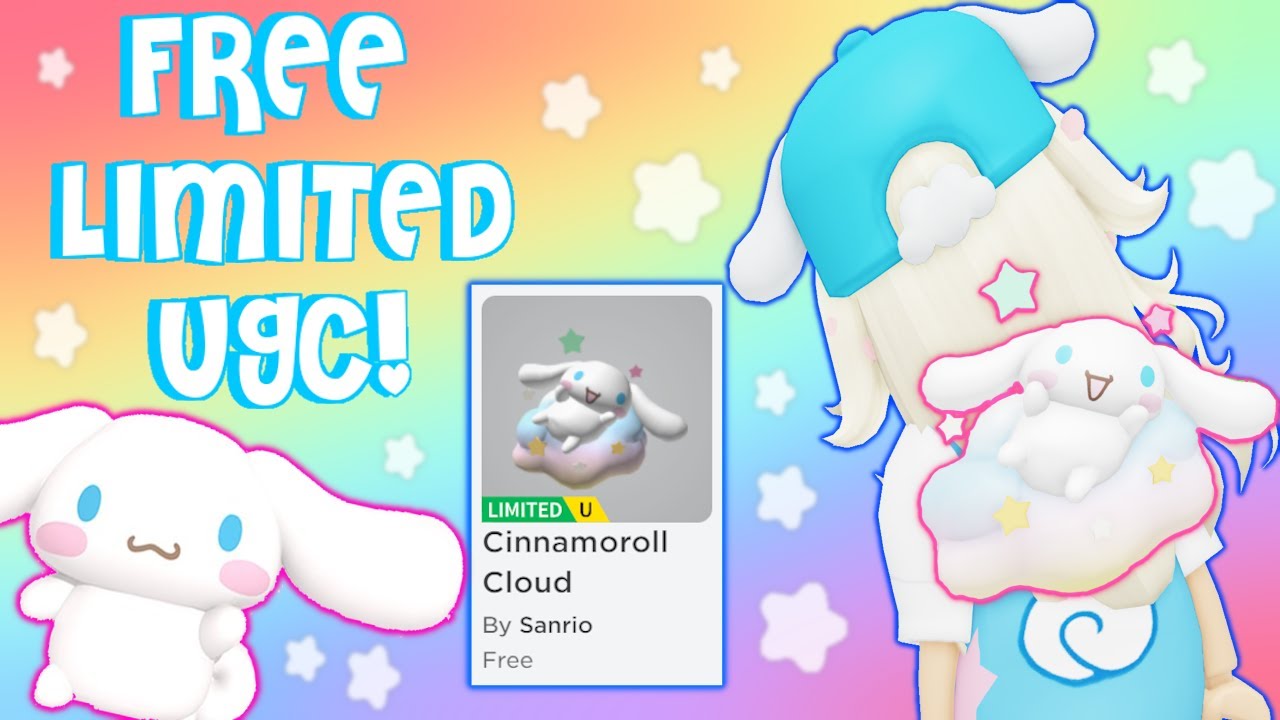 How to Get Cinnamoroll Cloud Backpack LIMITED UGC! | Roblox My Hello ...