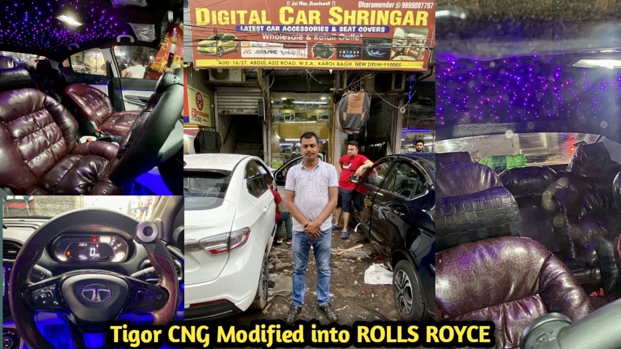 💥 2022 Tigor Modified into Rolls Royce🔥 2022 Tigor Cng🔥 Tigor cng ...