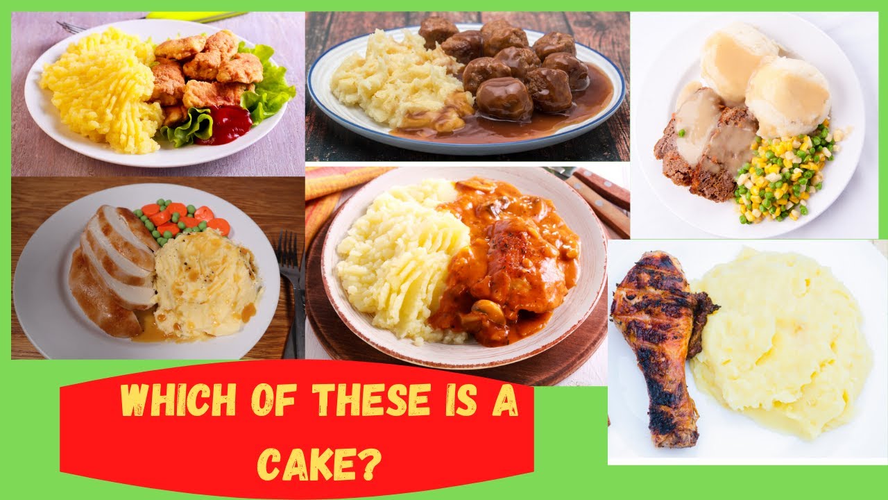 CAKE VS REAL FOOD CHALLENGE | One of these Potato Dishes is a CAKE! Can ...