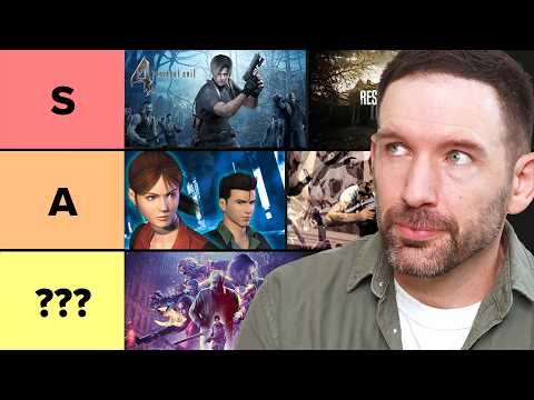 We Rank EVERY Resident Evil Game | Resident Evil TIER LIST