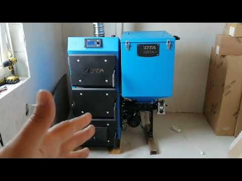 88. Приобрел автоматический котел Zota Forta. краткий обзор - YouTube