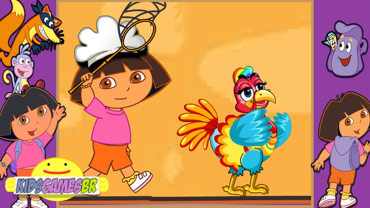 DORA THE EXPLORER TURKEY CATCHING | DORA GAME - YouTube