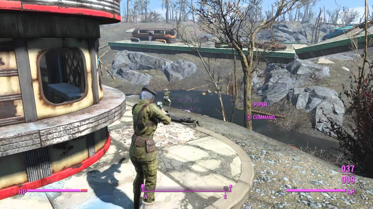 Fallout 4 - Settlement Defences (The Slog) - YouTube