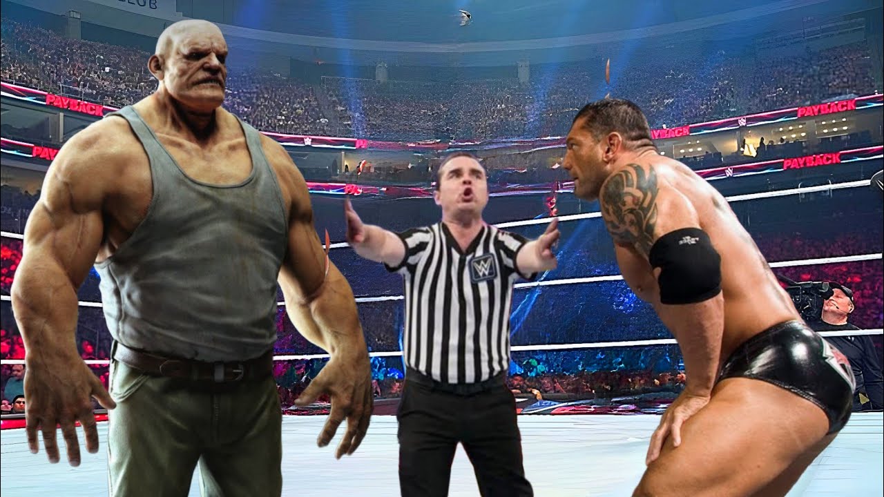 🔥🔥FULL MATCH - BATISTA VS THE GOON | WWE2K24 | - YouTube