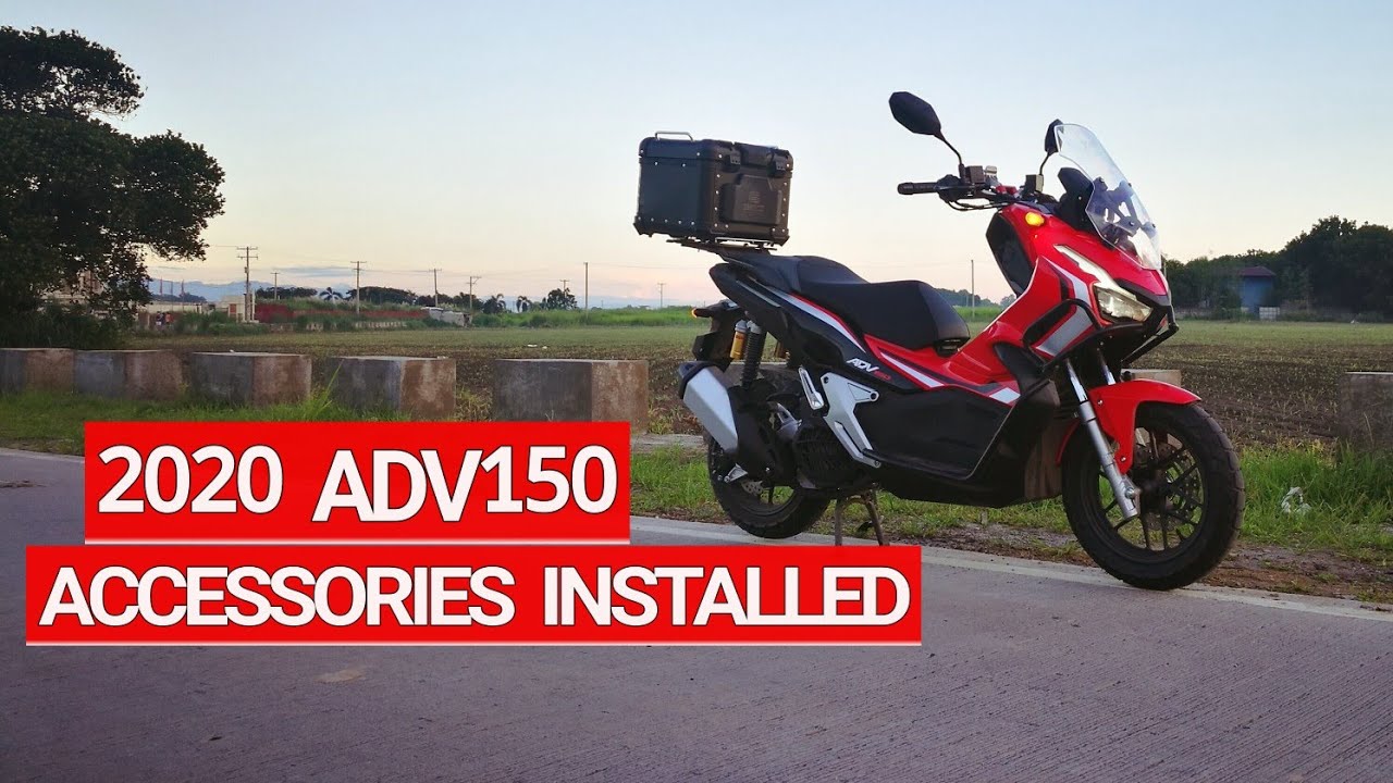 HONDA ADV150 UPGRADES | MURANG ACCESSORIES | PARTS DIY INSTALLATION ...