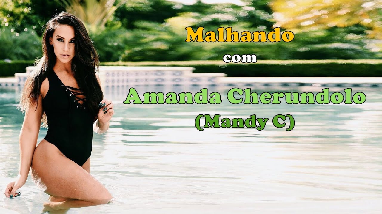 Malhando com Amanda Cherundolo (Mandy C) (US fitness model) - YouTube