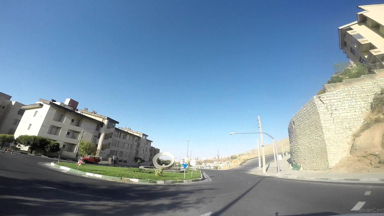 Tehran In 4K , Daneshjou Blvd. تهران - YouTube