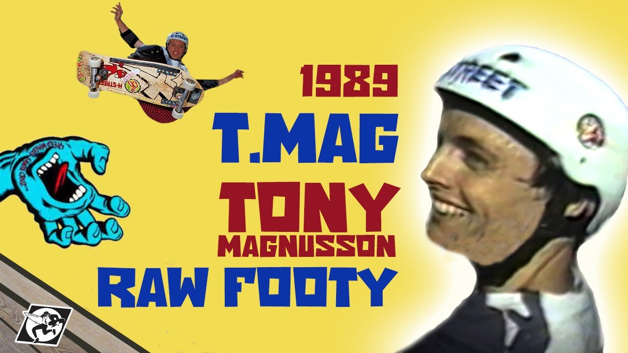 T MAG Raw footage from Speed Freaks Tony Magnusson Vert skateboarding ...