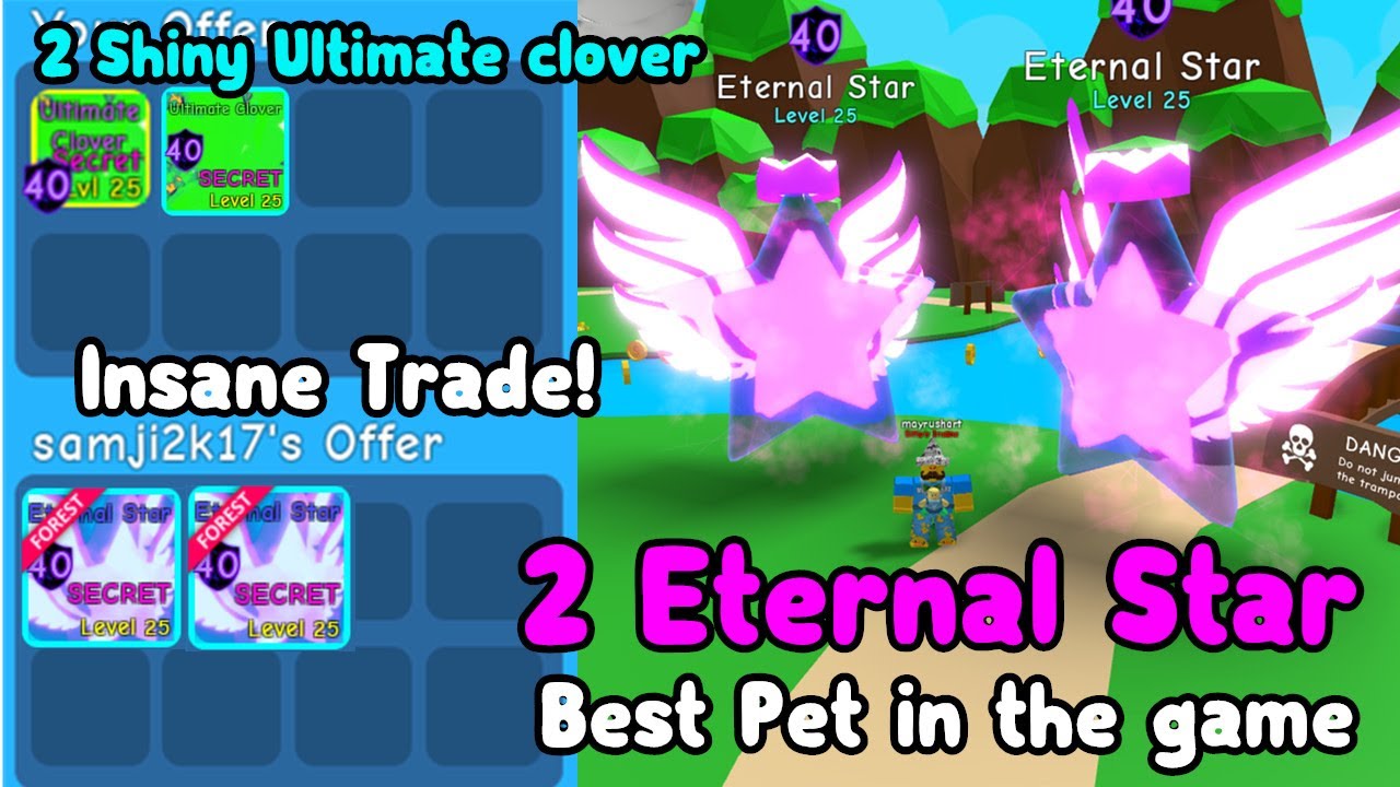 Biggest Trade For 2 Eternal Star Secret Pet! New Best Pet In The Game ...