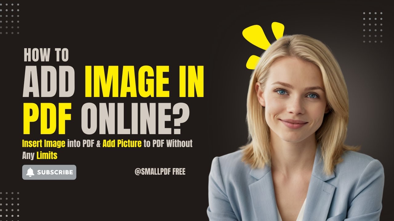 How to Add Image in PDF Online? - Insert Image into PDF & Add Picture ...