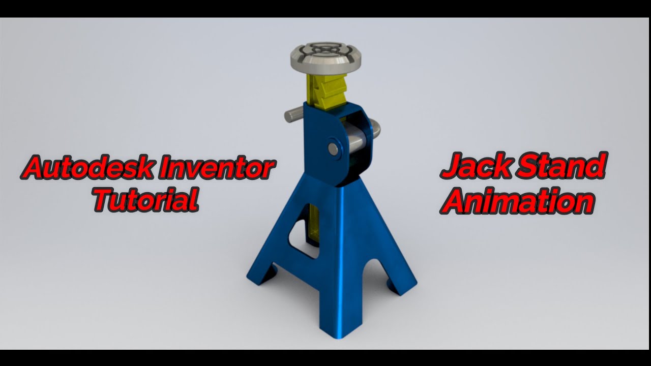 Autodesk Inventor Animation || Jack Stand Animation - YouTube