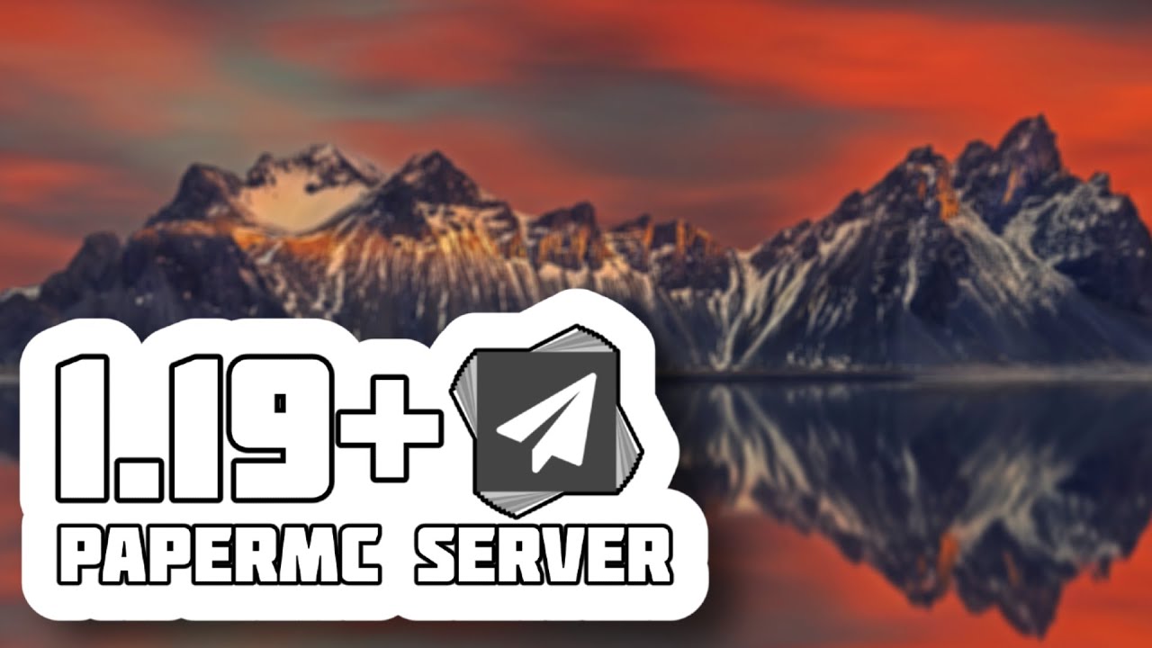 [2022] Create a 1.19+ Paper MC Server | High Performance - YouTube