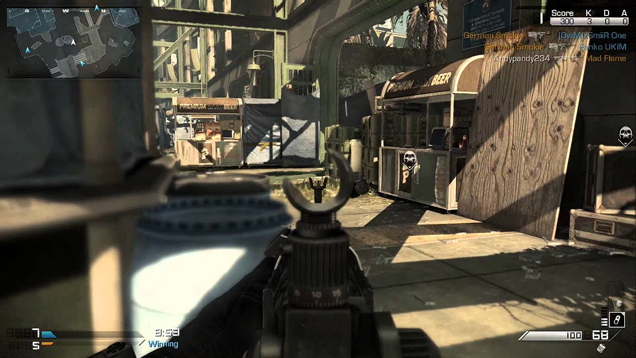 xbox one COD ghosts on freight - YouTube