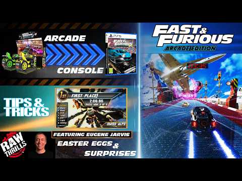 Fast & Furious Arcade | TIPS & TRICKS, SECRETS & The Fast Saga Easter Eggs (Featuring Eugene Jarvis)