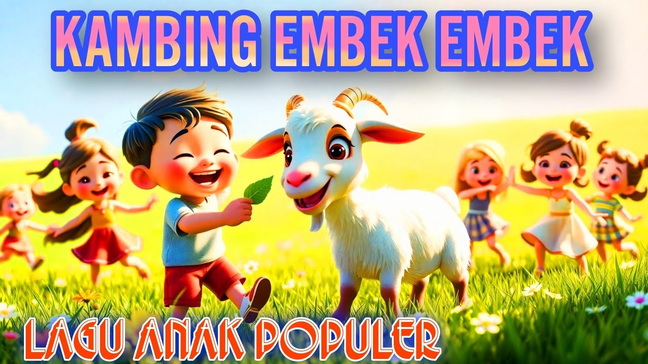 Lagu Anak Populer 'KAMBING EMBEK EMBEK' Lagu Anak Viral. # ...