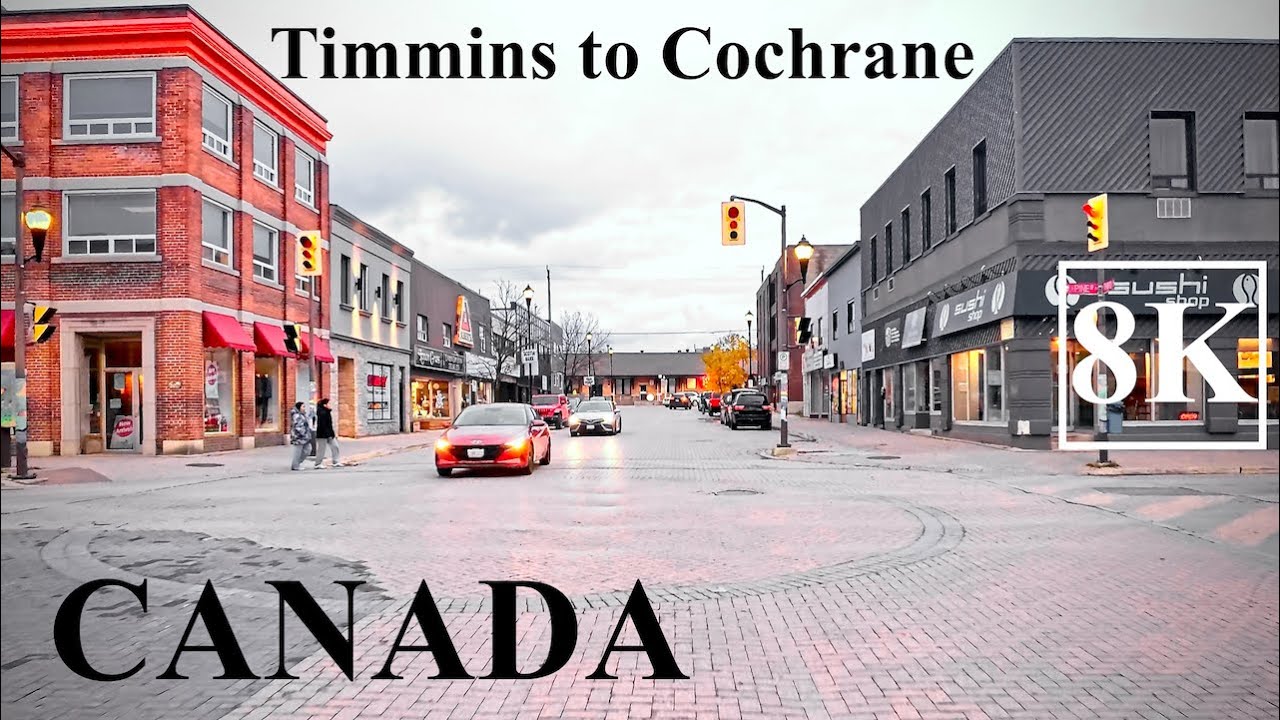Road Trip: Journey from Timmins to Cochrane, Canada - YouTube