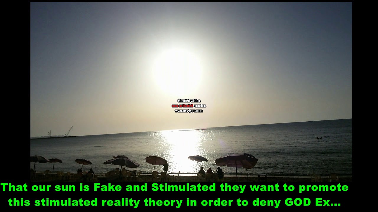 reply to fake Truther who promoting about Fake sun OR sun Simulator ...