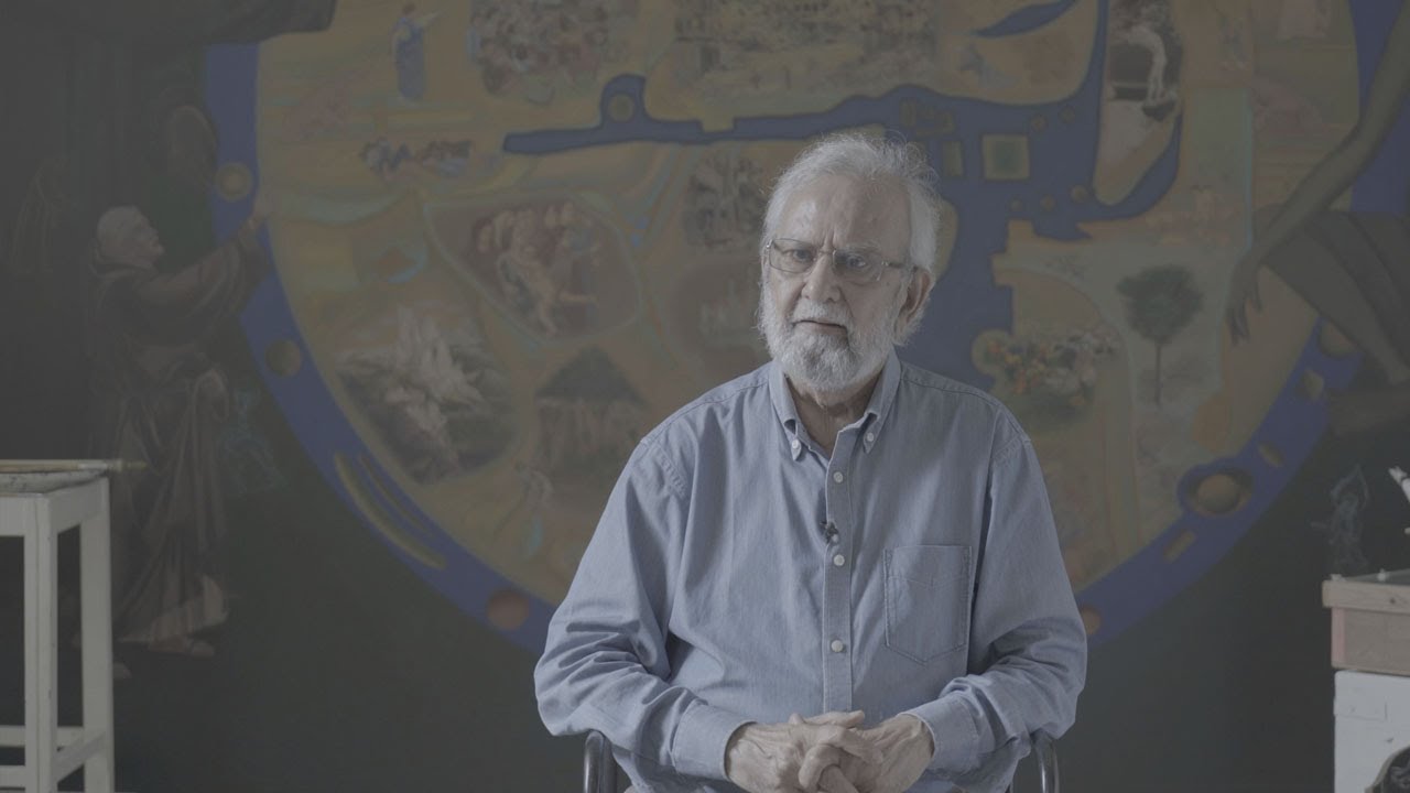 Around The Table | Interview With Gulammohammed Sheikh - YouTube