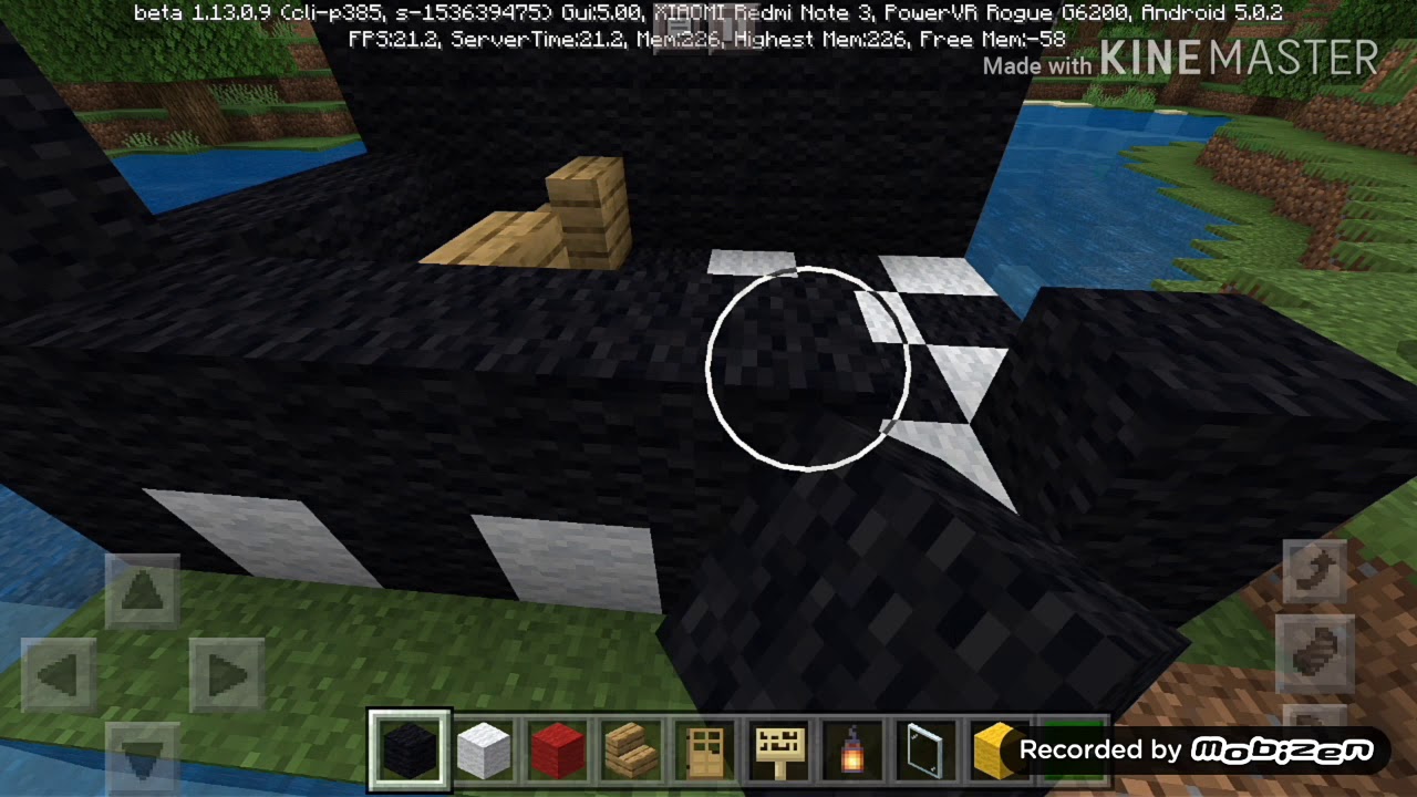 Building barber shop di Minecraft - YouTube