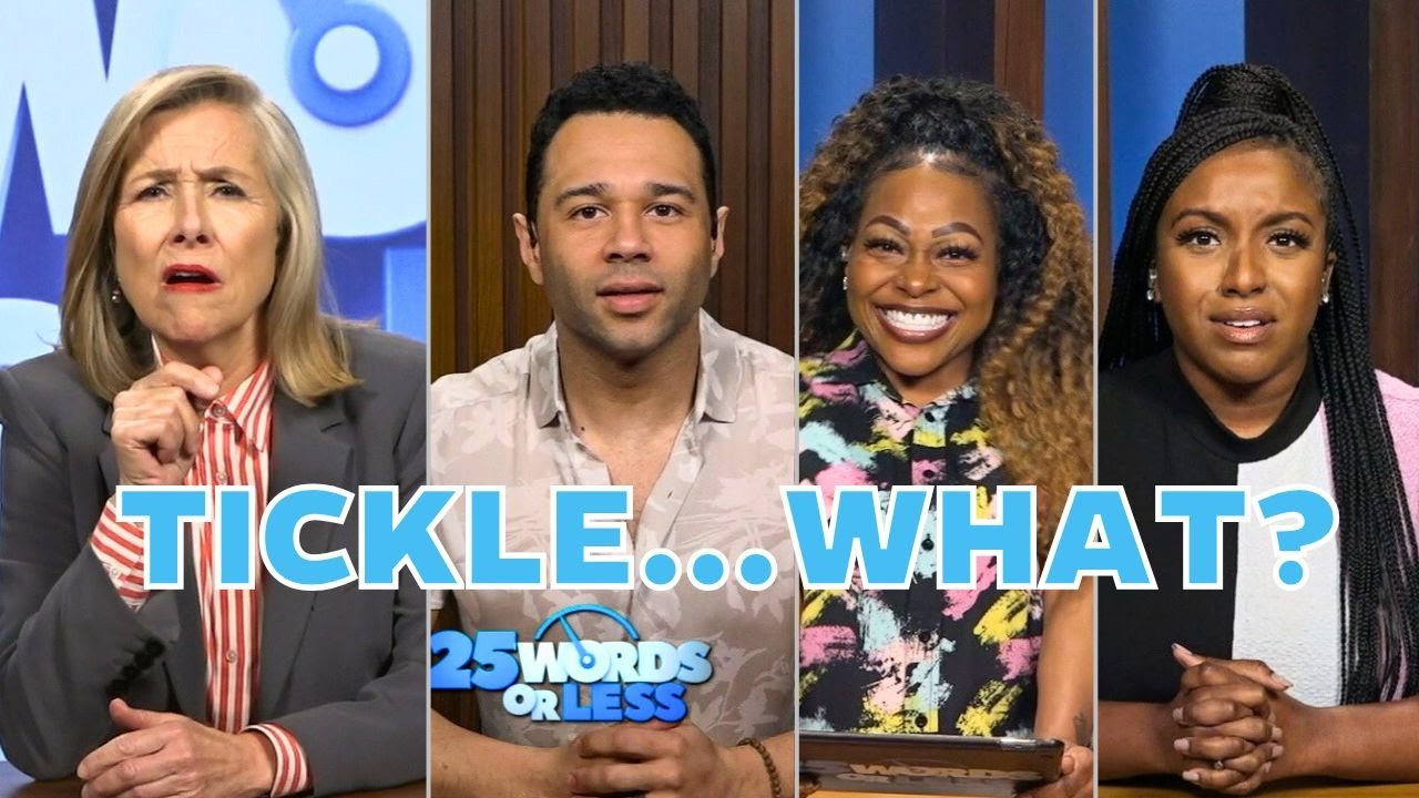 Wait…Was That the Clue?! - 25 Words or Less Game Show - YouTube