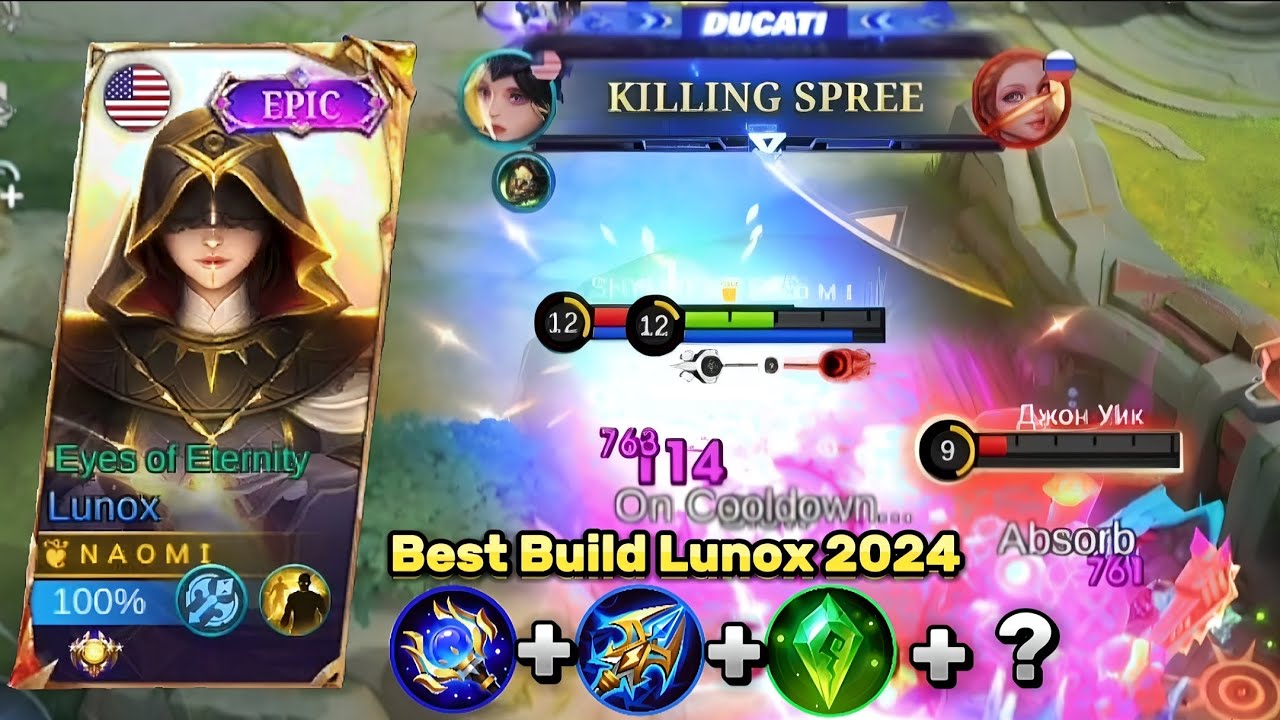 BEST BUILD LUNOX 2024 How to use Lunox, Top Global Lunox🔥 - YouTube