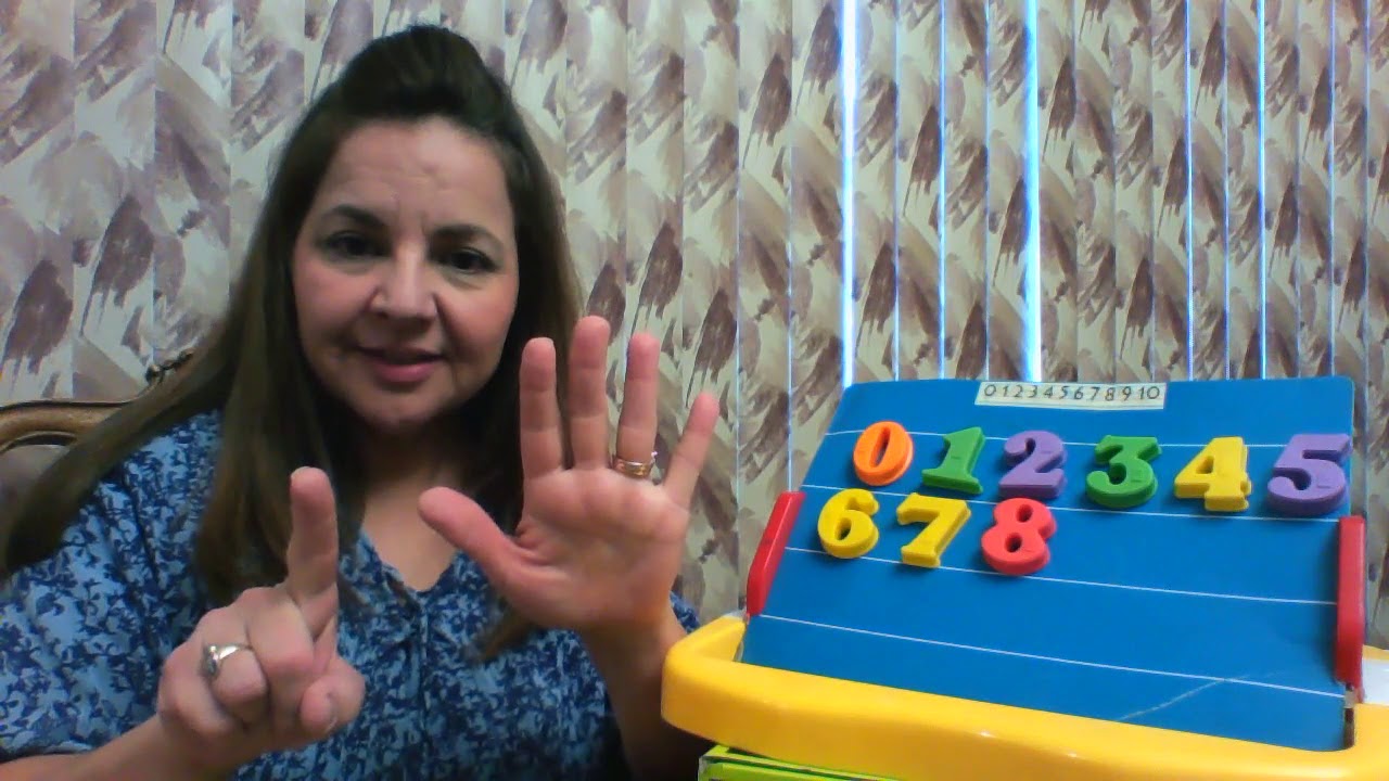 Counting 0 to 10 in English Ms Rachel - YouTube
