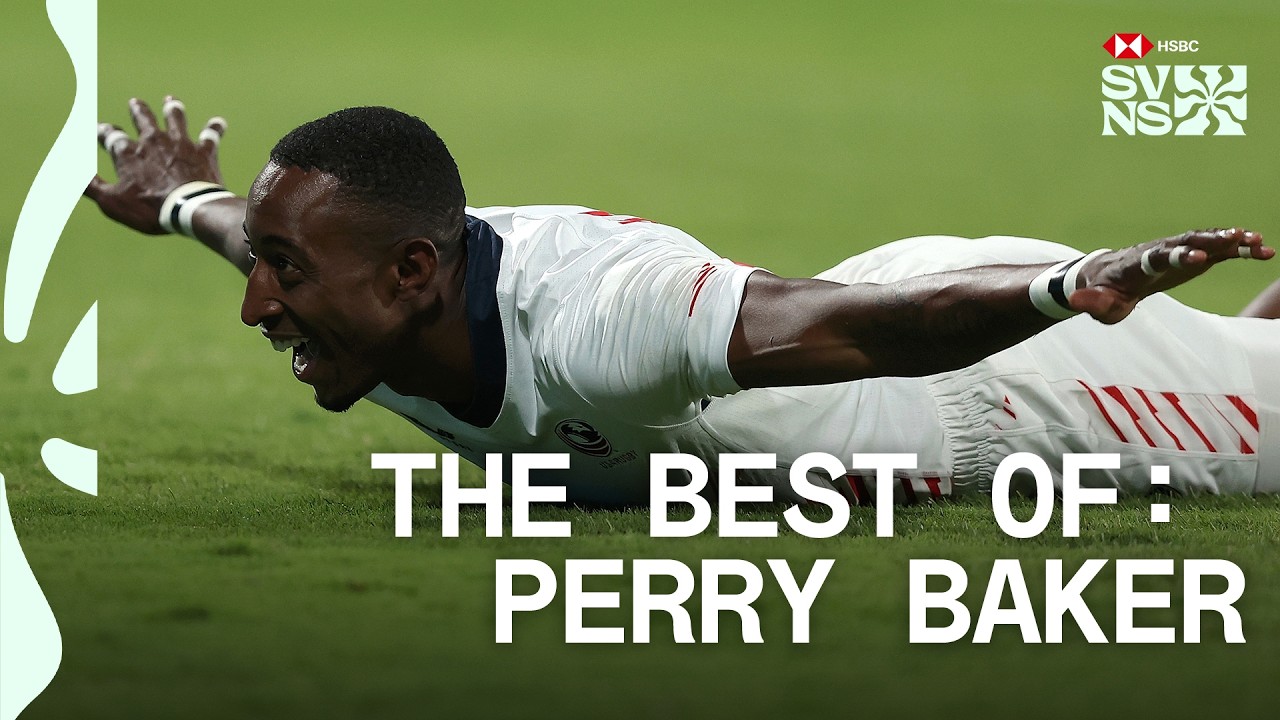 The legendary USA speedster of Sevens | Perry Baker's BEST Sevens tries - YouTube