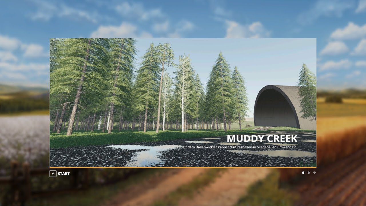 FS19 Muddy Creek Logging Map Fly Thru - YouTube