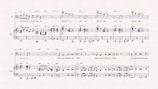 Bass - Friend Like Me - Aladdin - Sheet Music, Chords, & Vocals Acordes ...