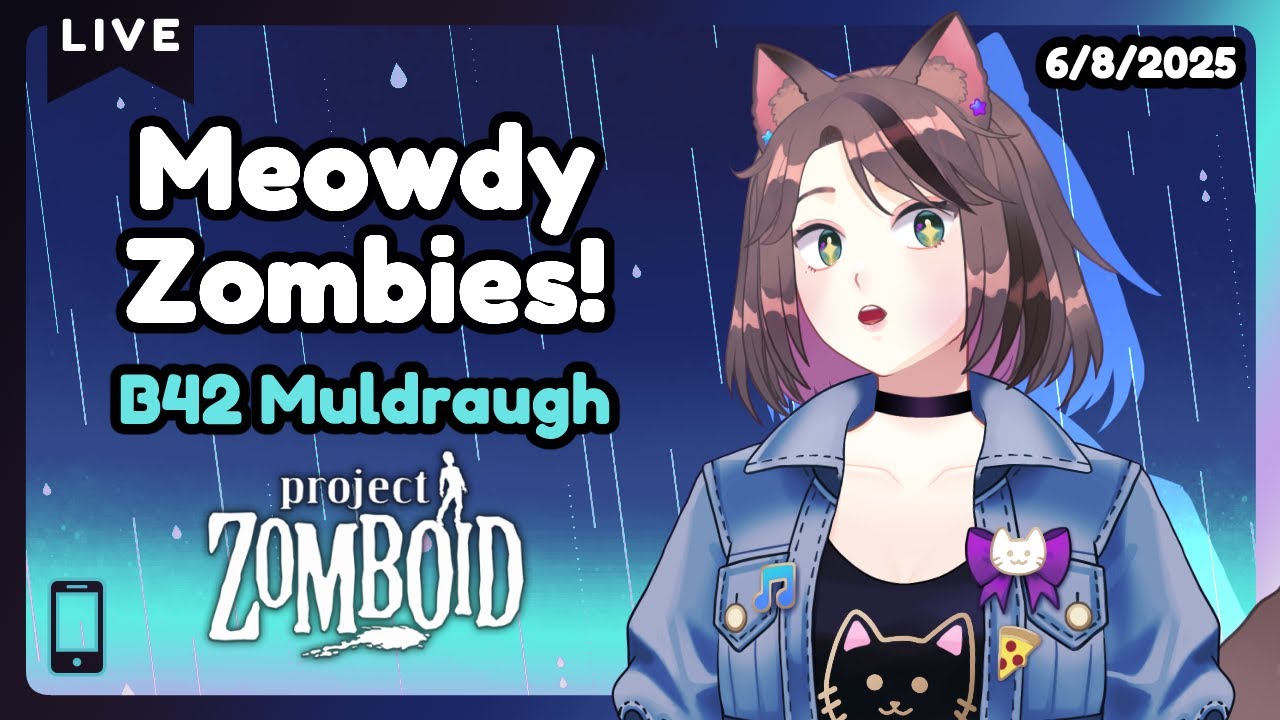 🔴 B42 Project Zomboid! 🍕 WE GOT A RACCOON | 6/8/2025 - YouTube